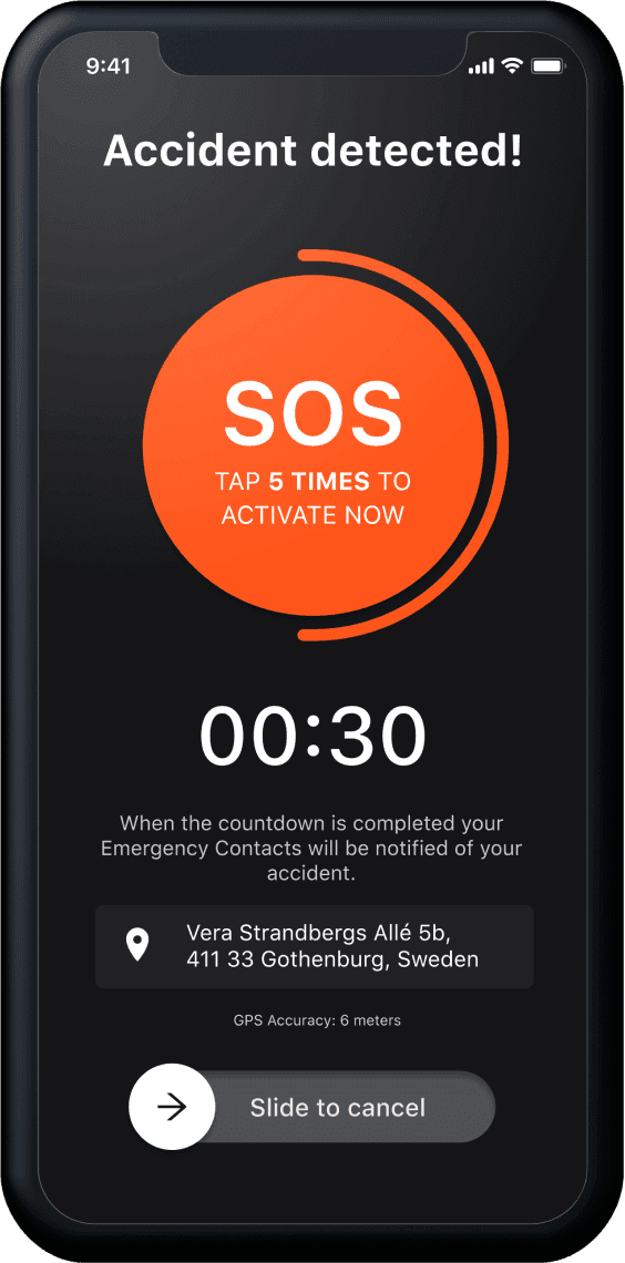 Detecht | Motorcycle App with Navigation, Trip Planner & Crash Detection