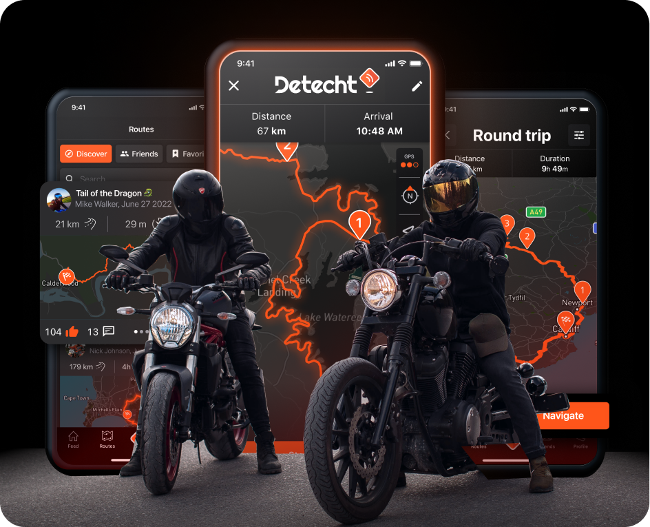 Best Motorcycle Roads in Bollène - Detecht Roadbook